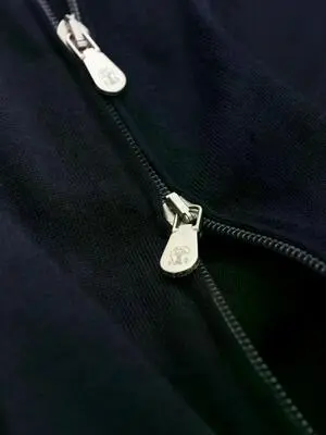 Brunello Cucinelli Zip-up Knit Cardigan - Blue