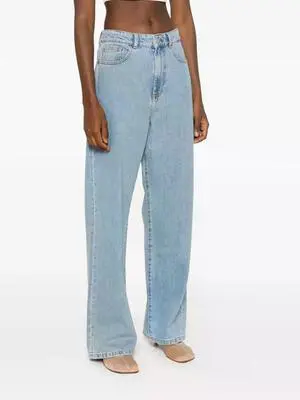 RÓHE Low-waist Wide-leg Jeans