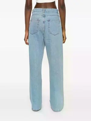 RÓHE Low-waist Wide-leg Jeans