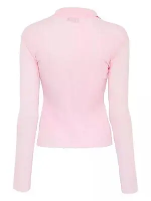 MANUEL RITZ Ribbed Knit Top - Pink