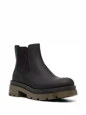 SCAROSSO Janet Leather Chelsea Boots