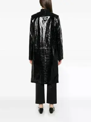 TOTEME Crocodile-embossed Coat