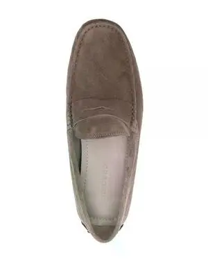SCAROSSO Michael Suede Drivers - Neutrals