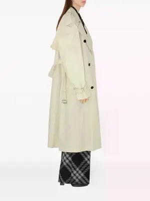 Burberry Double-breasted Cotton Trench Coat