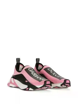 Dolce & Gabbana Fast Mesh Sneakers - Pink