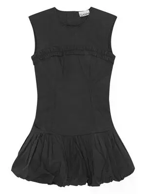 GANNI Sleeveless Dress - Black