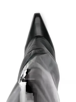 Paris Texas 90mm Leather Boots