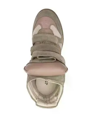 Isabel Marant Étoile Bekett Wedge Sneakers - Neutrals