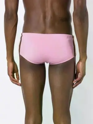 AMIR SLAMA Side-stripe Swim Trunks