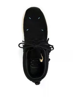 Visvim Shaman-folk Fringed Ankle Boots - Black