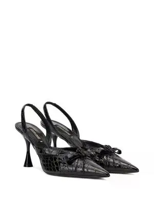 Roberto Cavalli Pointed-toe Slingback Pumps