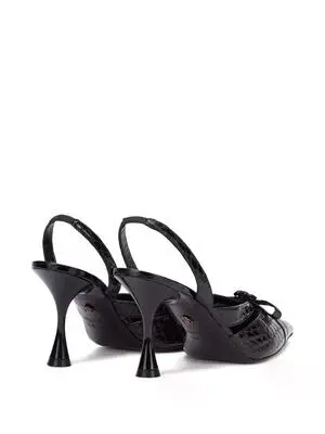Roberto Cavalli Pointed-toe Slingback Pumps