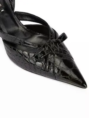 Roberto Cavalli Pointed-toe Slingback Pumps