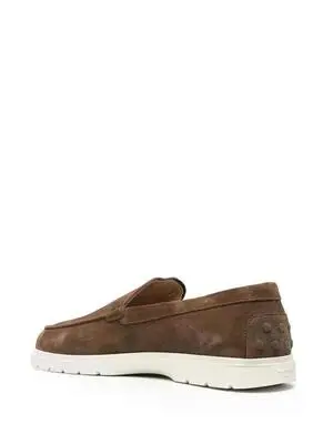 TOD'S 30mm Slip-on Loafers - Brown