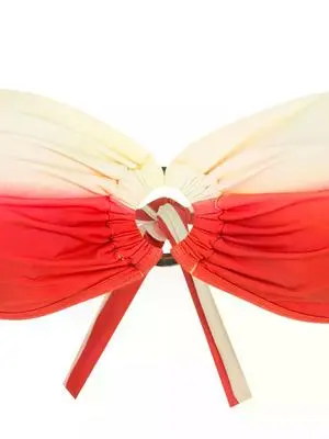 AMIR SLAMA Gradient-effect Bikini Set