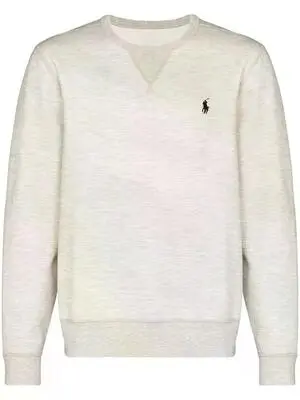 Polo Ralph Lauren Crewneck Embroidered Logo Sweatshirt - Grey