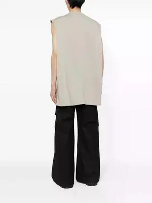 Rick Owens Panelled Cotton Vest
