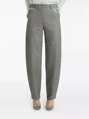 GENNY Mélange-effect Trousers