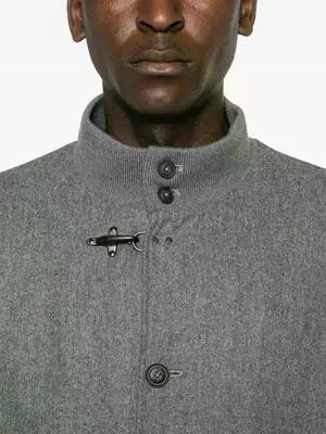 FAY Wool Bomber Jacket - Grey