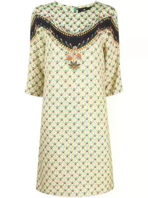 Etro Mix-print Shift Dress