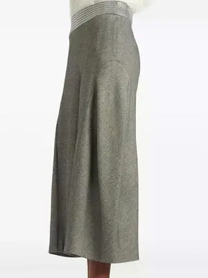GENNY Wide-leg Cropped Trousers