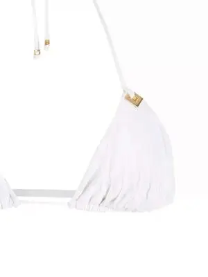 AMIR SLAMA Textured Triangle Bikini Set