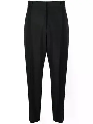 Brunello Cucinelli Cropped Wool-blend Trousers