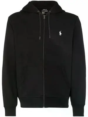 Polo Ralph Lauren Cotton Logo Hoodie - Black
