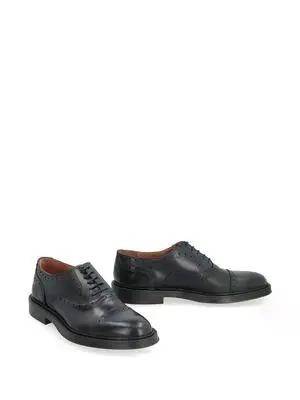 Bruno Magli Leather Derby Shoes