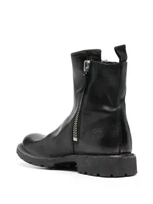 Moma Leather Ankle Boots