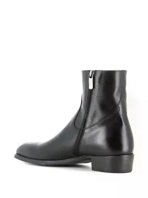 ALBERTO FASCIANI Leather Ankle Boots