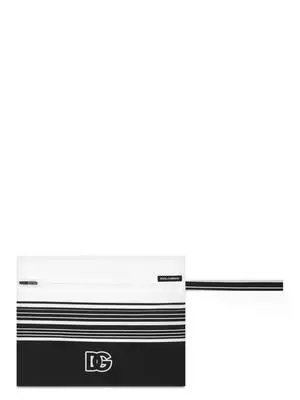 Dolce & Gabbana Stripe-print Swim Shorts