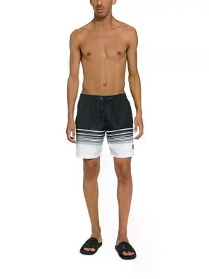 Dolce & Gabbana Stripe-print Swim Shorts