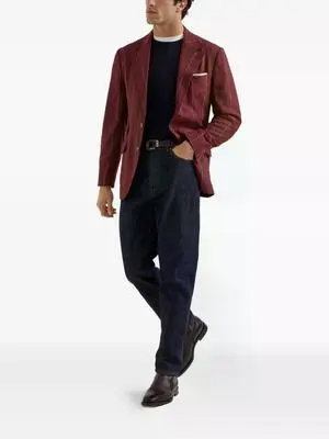 Brunello Cucinelli Crew-neck Long-sleeve Sweater