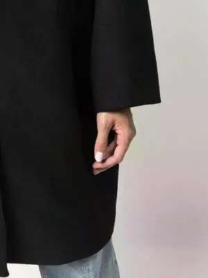 Palm Angels Logo-print Oversized Coat