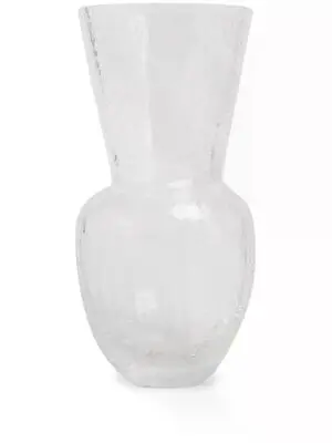 KLIMCHI Felicity Cracked-effect Vase - White