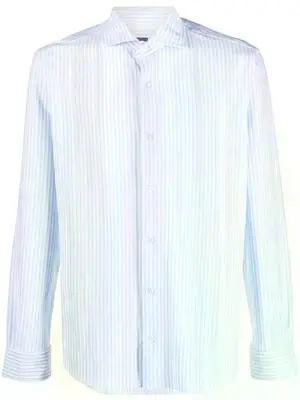 Fedeli Long-sleeve Buttoned Shirt