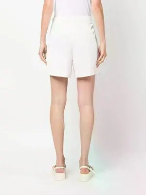 Vince High-waisted Pressed-crease Shorts