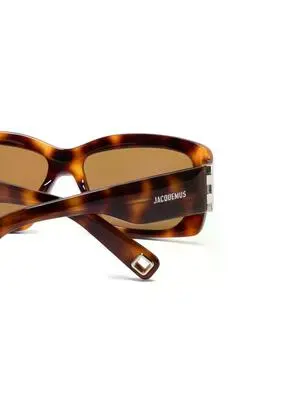 Jacquemus Croisiere Sunglasses - Brown
