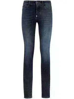 Philipp Plein Stone-washed Jeggings - Blue