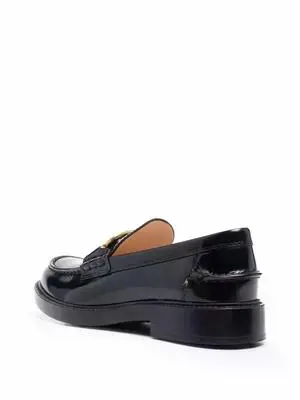 TOD'S Chain-plaque Loafers
