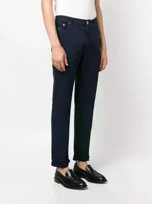 Brunello Cucinelli Five-pocket Jeans - Blue