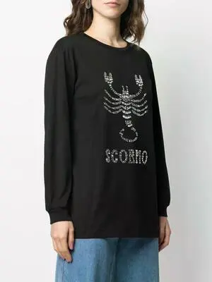 Alberta Ferretti Leo Crystal-embellished Jumper