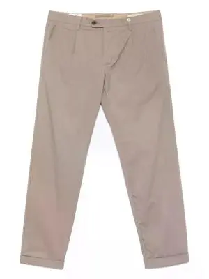 MYTHS Pleat-detailed Trousers - Grey
