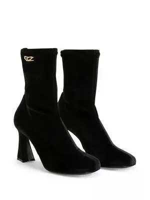 GIUSEPPE ZANOTTI 85mm Alethaa Ankle Boots - Black