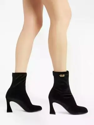 GIUSEPPE ZANOTTI 85mm Alethaa Ankle Boots - Black