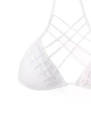 AMIR SLAMA Lattice-strap Bikini Set