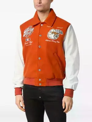 Philipp Plein Coster College Pp Ducks Bomber Jacket