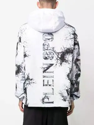 PLEIN SPORT Splash-print Hooded Jacket