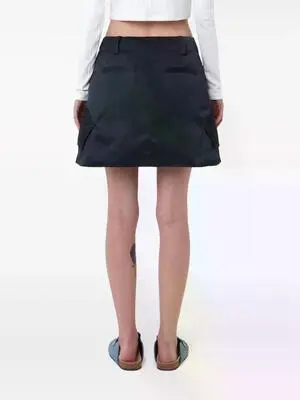 JW Anderson A-line Cargo Miniskirt - Blue